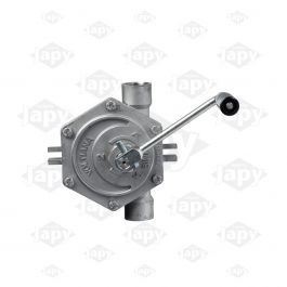 Pompe manuelle rotative en inox 316 réversible RI2 | Pompes Japy